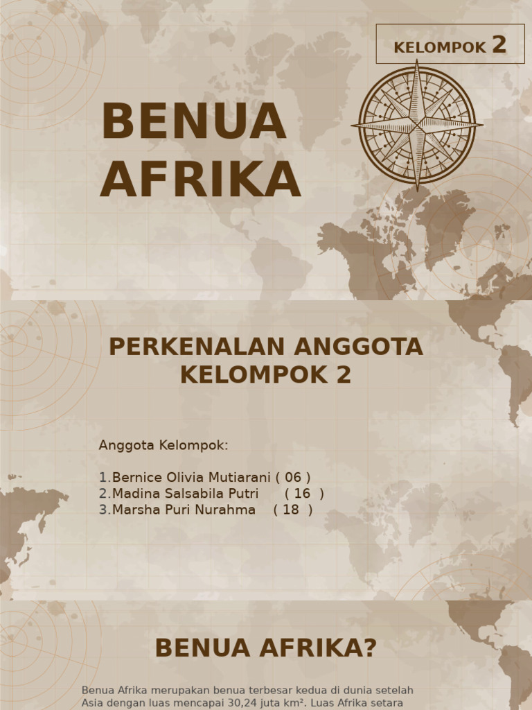 Ips Benua Afrika Presentasi | PDF