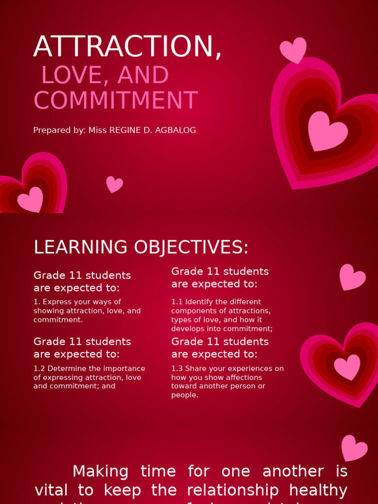 Understanding Love and Commitment | PDF | Love | Intimate Relationships