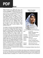 A Schoolgirl's Diary From I AM MALALA | PDF | Malala Yousafzai