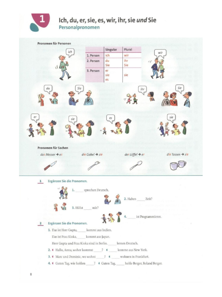 Deutsch - Part 1 | PDF
