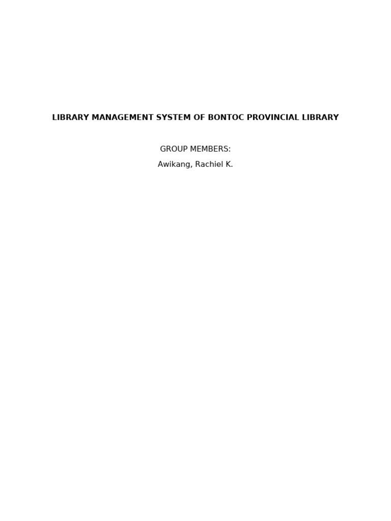 Library-Management-Manuscript | PDF | Usability | Libraries