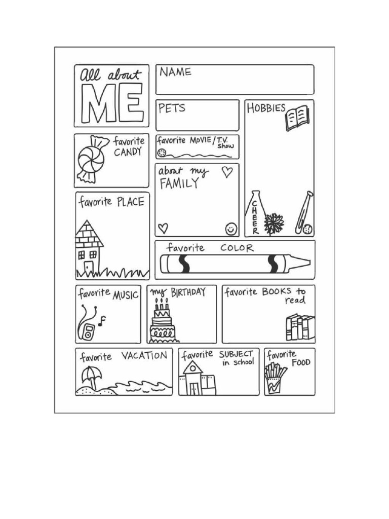 All About Me | PDF