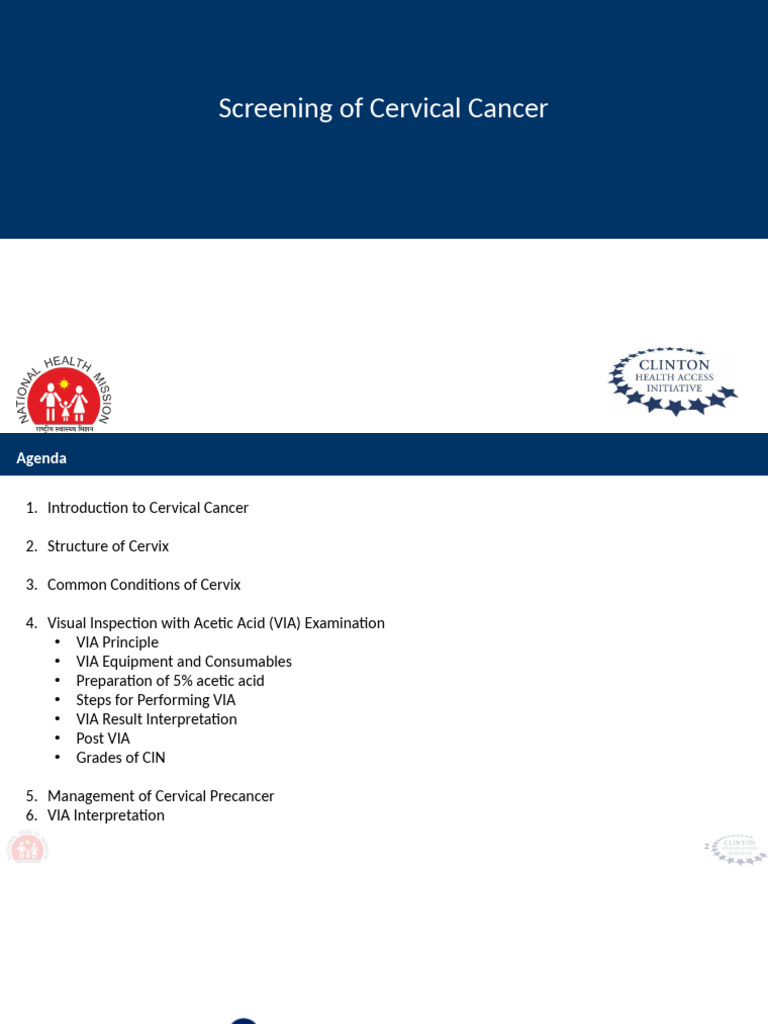 Screening of Cervical Cancer | PDF | Cervical Cancer | Cancer