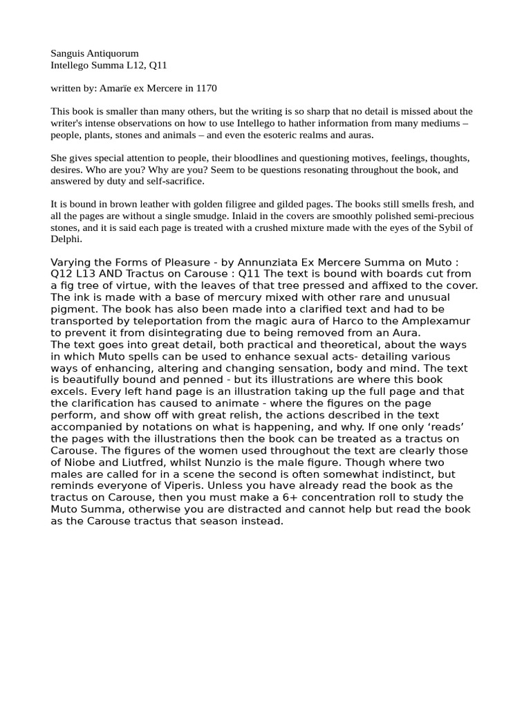 Intellego summa | PDF