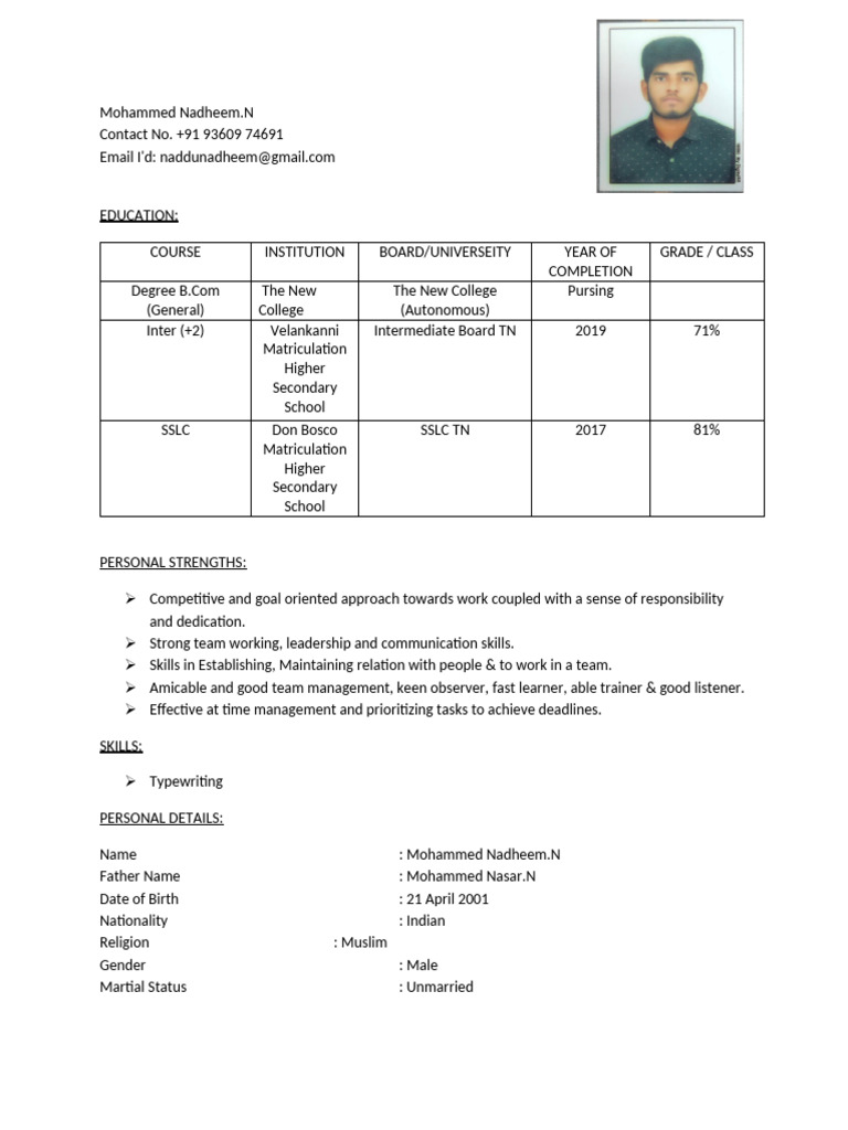 Shoaib Aiyaman Resume | PDF