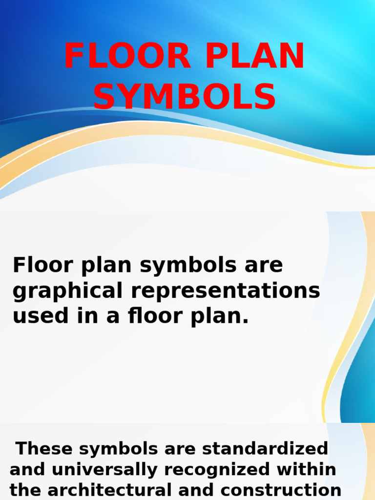Floor Plan Wall Symbols | PDF