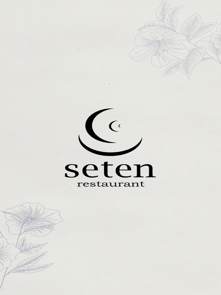 Seten Menu | PDF