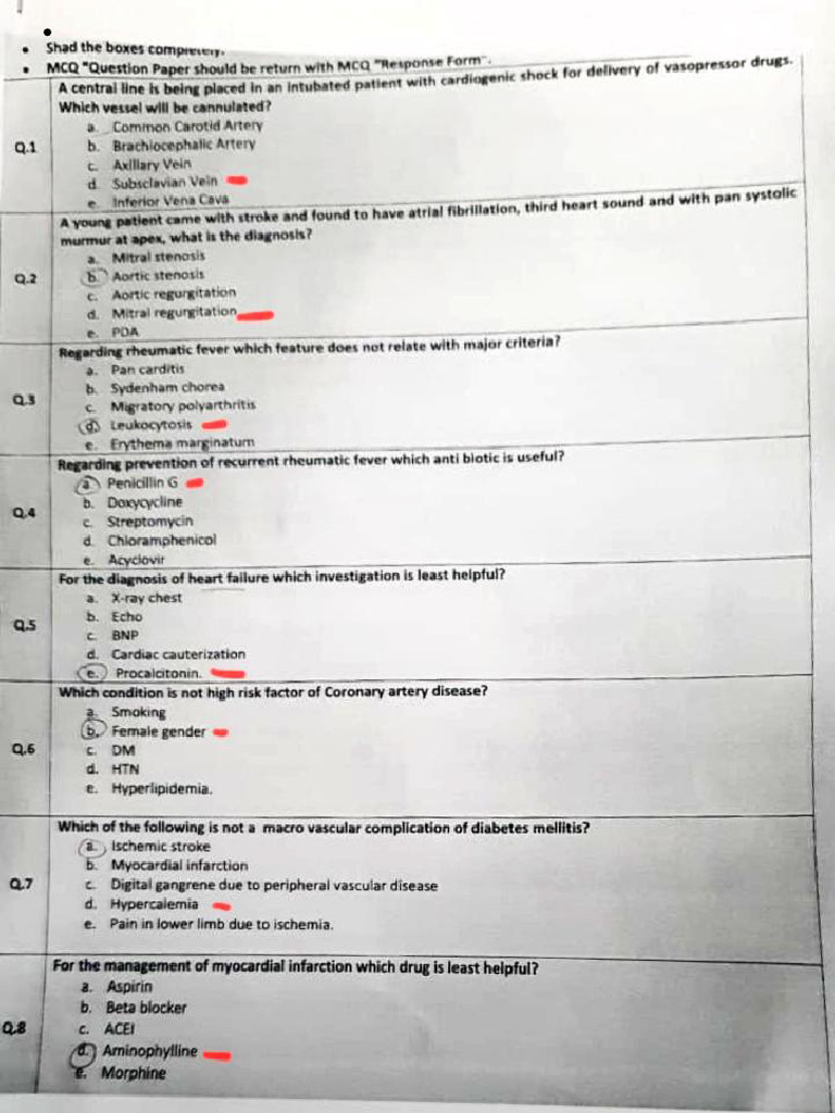 Szabmu Model Paper | PDF