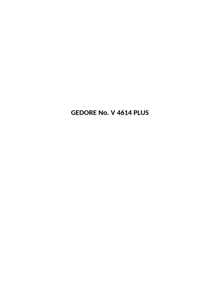 Manual GEDORE V 4614 Plus: Tester de Voltaje | PDF | Diodo emisor de ...