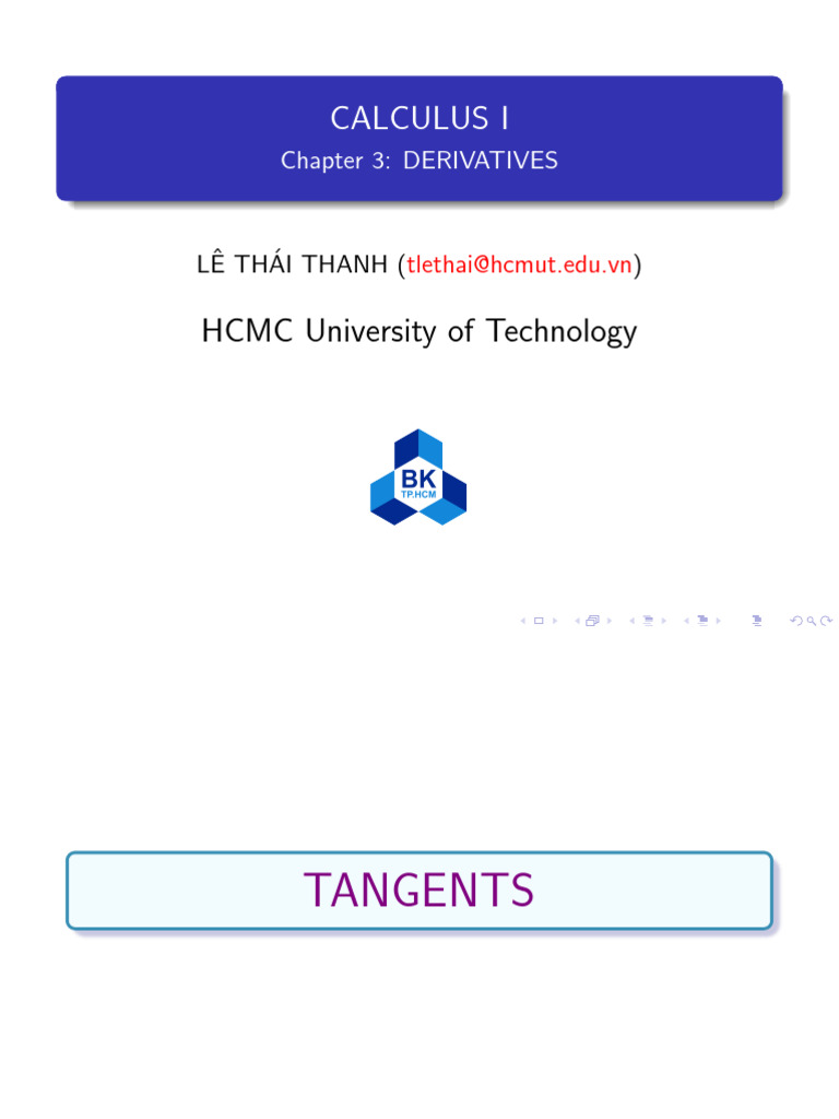 Chap3 | PDF | Tangent | Derivative