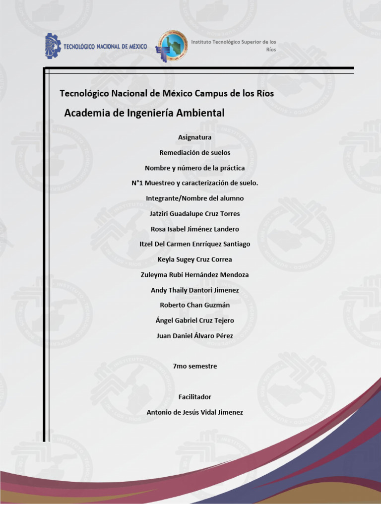 Practica Reme - Suelos. Muestreo Gps Final | PDF | Suelo | Contaminación