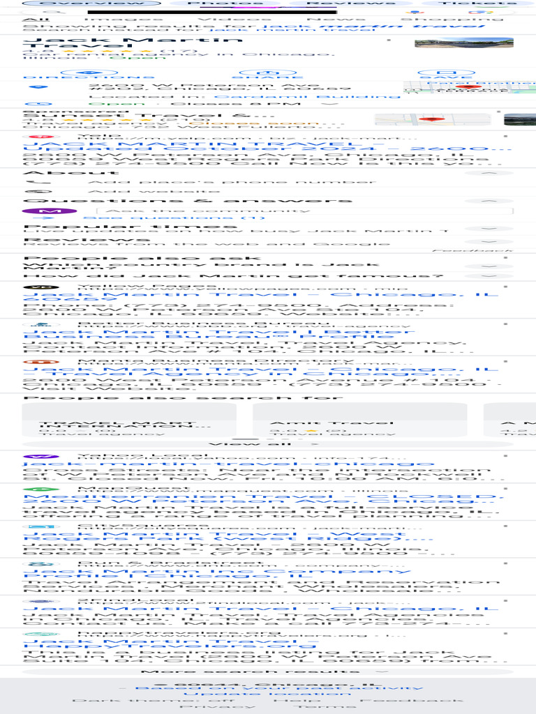 Jack Msrtin Trsvel - Google Search | PDF