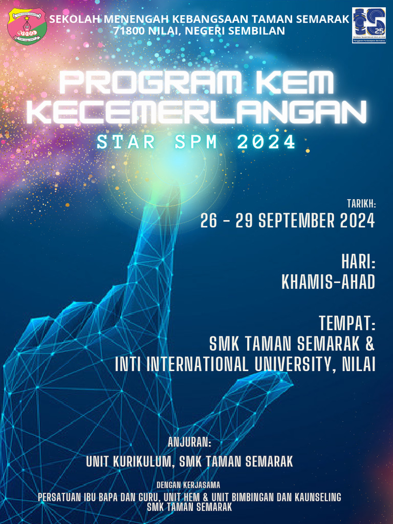 Buku Program Majlis Perasmian Karnival Stem 2023 | PDF