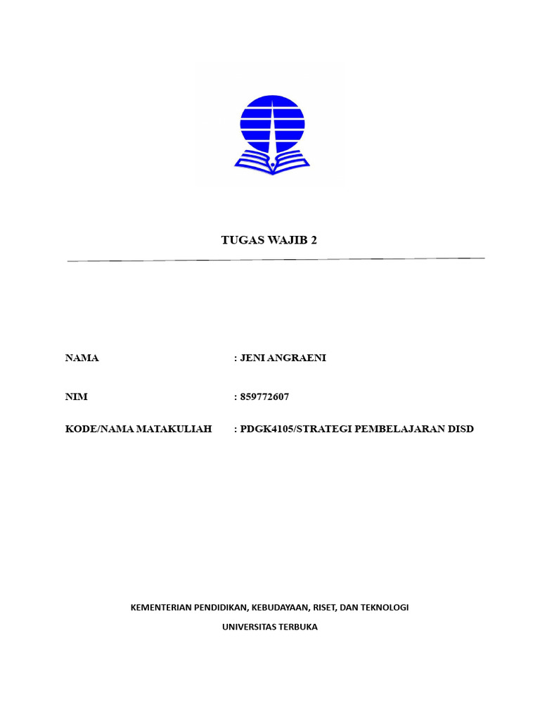 TUGAS WAJIB 2_JENI ANGRAENI | PDF