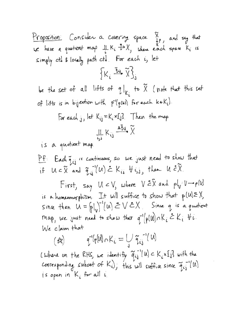 Covers Of Cw Complexes Pdf Mathematical Structures Mathematical