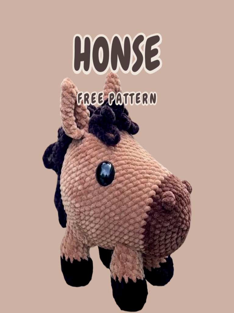 Honse Pattern (1) | PDF | Crochet | Handicrafts