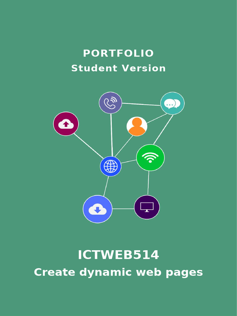 ICTWEB514 Project Portfolio | PDF | World Wide Web | Internet & Web