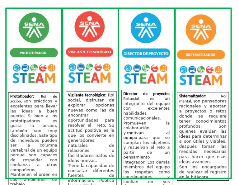 Roles - Steam | PDF | Cognición | Psicología Social