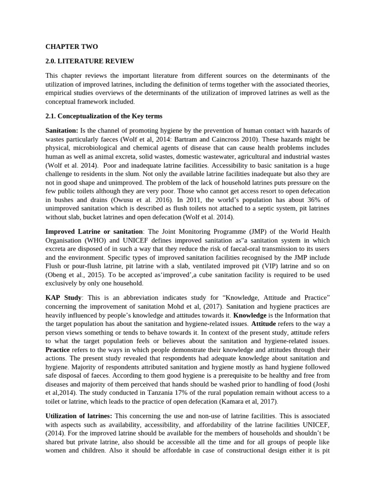 Determinants of Improved Latrine Use | PDF | Sanitation | Hygiene