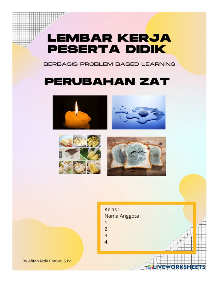 LKPD PERUBAHAN ZAT | PDF
