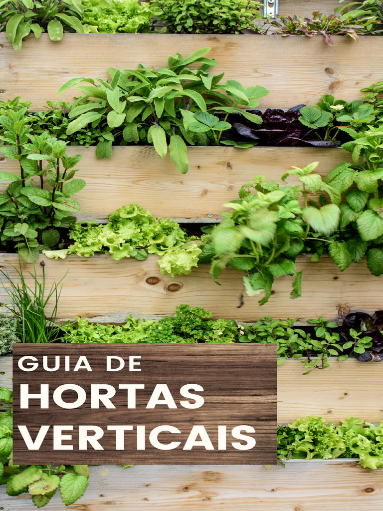 Guia Prático de Hortas Verticais | PDF | Madeira