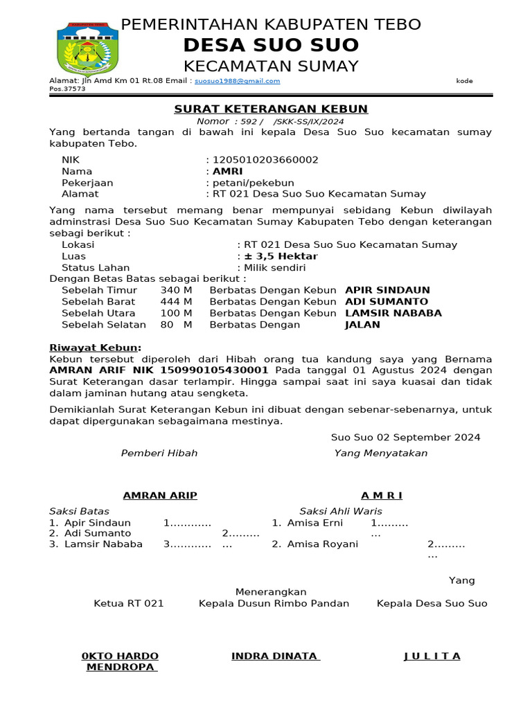 Kebun | PDF