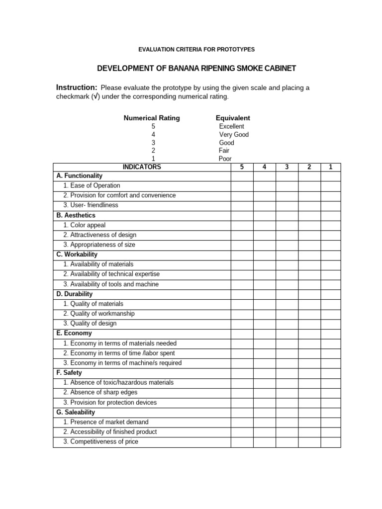 Evaluation Prototype - Final | PDF