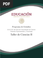 Taller de Ciencias II - Progresiones de Aprendizaje | PDF | Conocimiento | Método científico