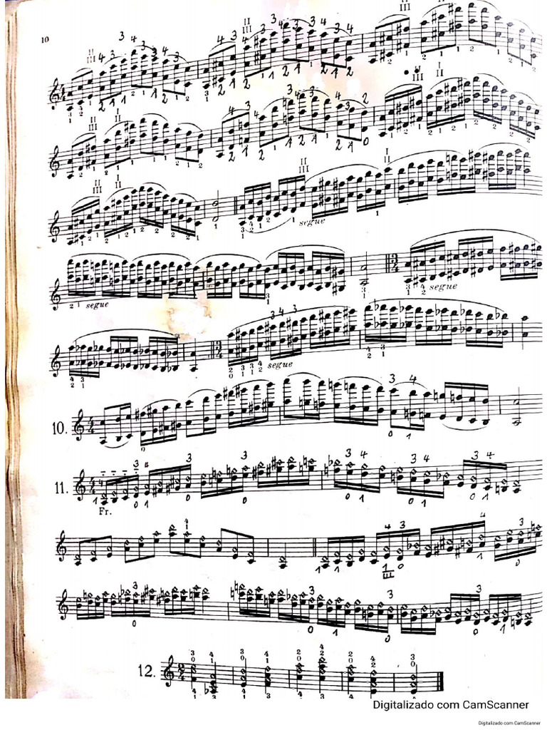 Carl Flesch Sextas e Oitavas | PDF