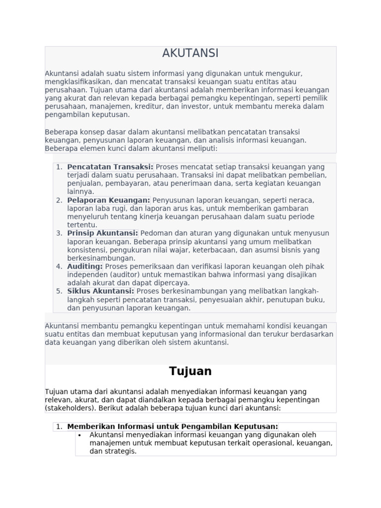 AKUTANSI by Arfan | PDF