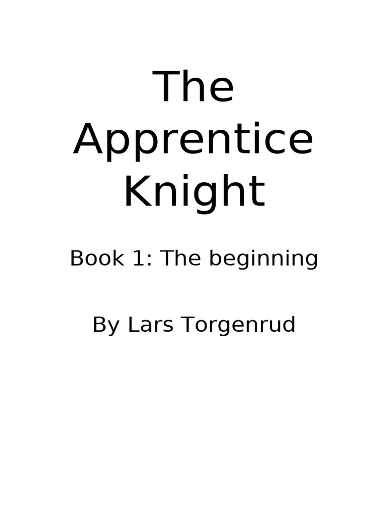 The Apprentice Knight | PDF