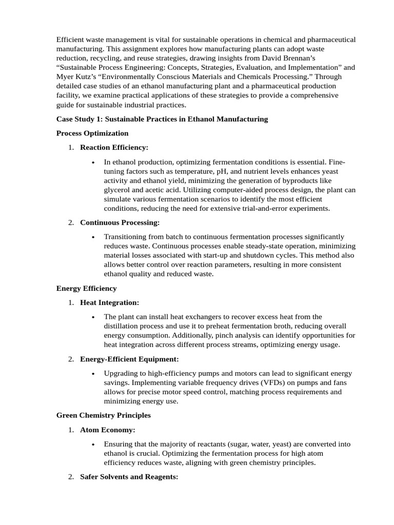 Application Ethanol Pland and Pharmaceutical Application | PDF ...