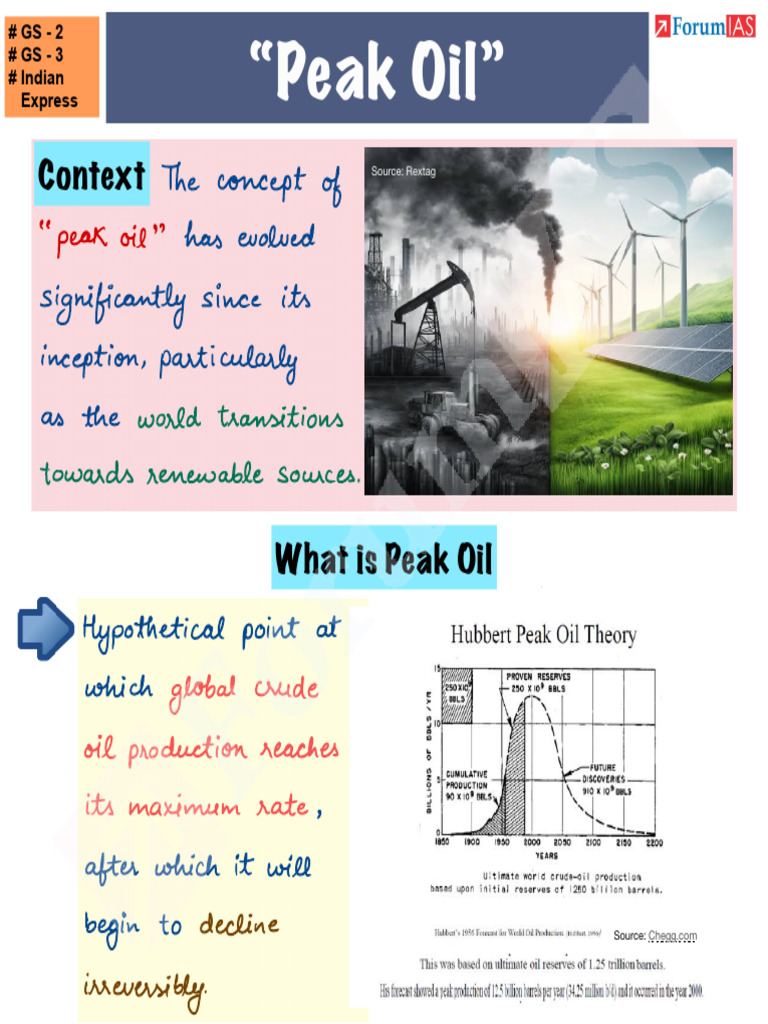 Peak Oil | PDF | Peak Oil | Renewable Energy