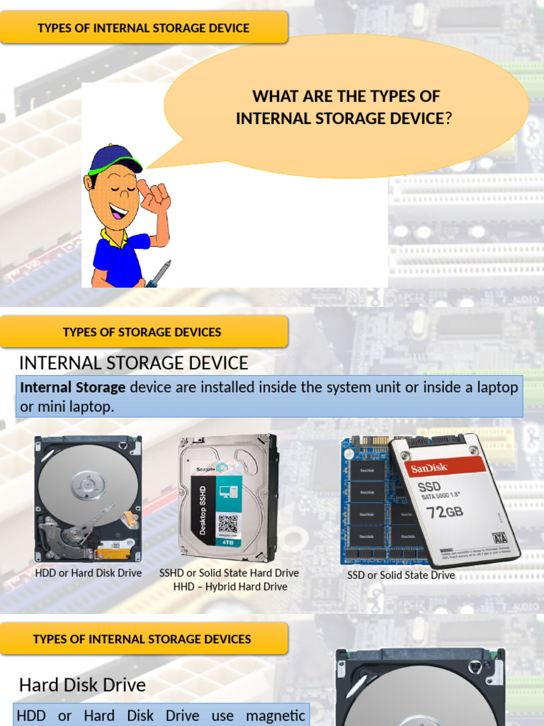 4. Types of Storage Device | PDF | Dvd | Blu Ray