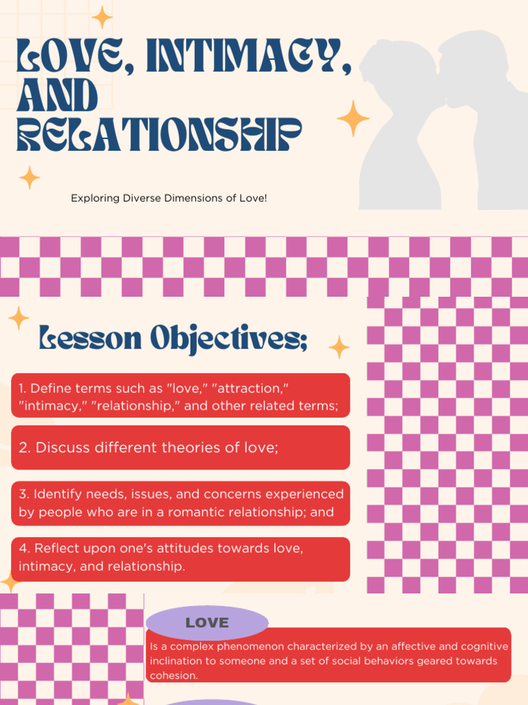 Love, Intimacy and Relatinoships | PDF | Love | Intimate Relationships