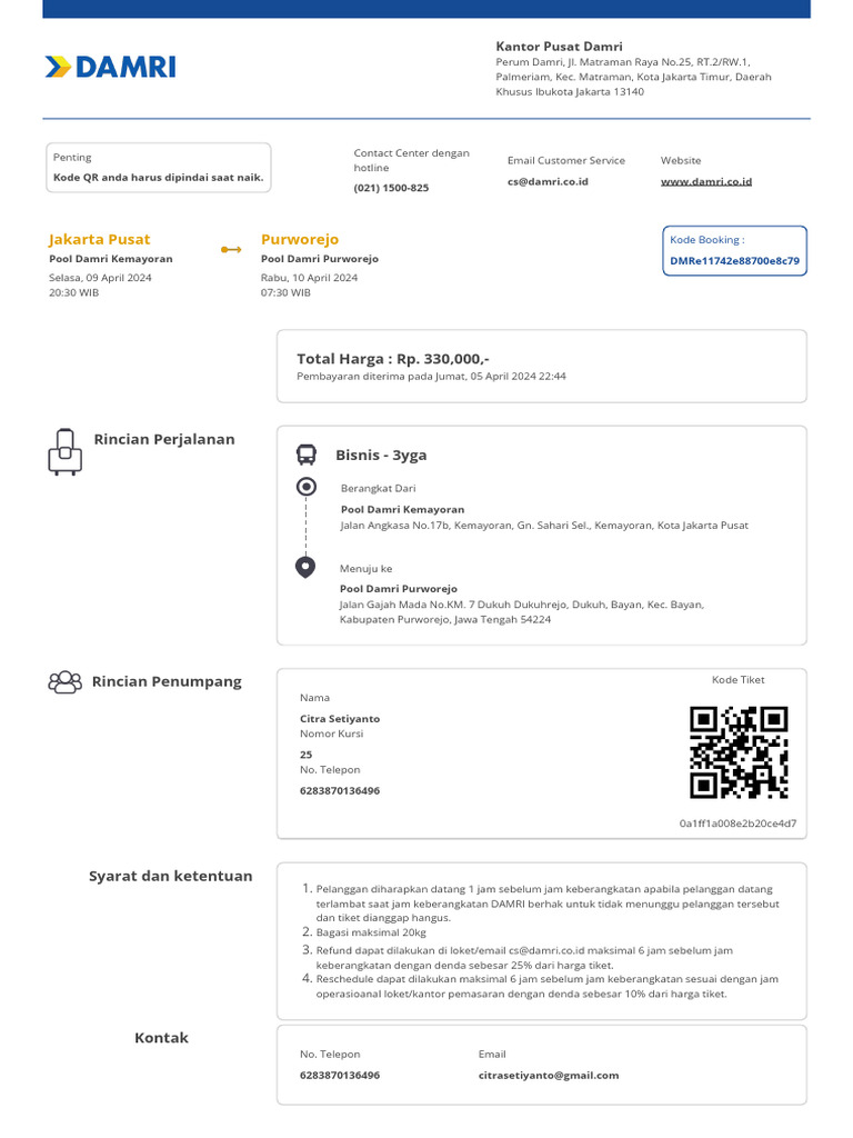 DAMRI DMRe11742e88700e8c79 | PDF