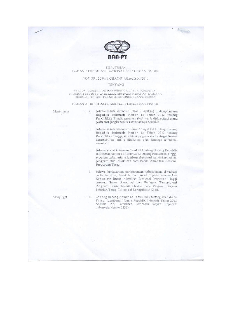 Akreditasi Dikompresi | PDF