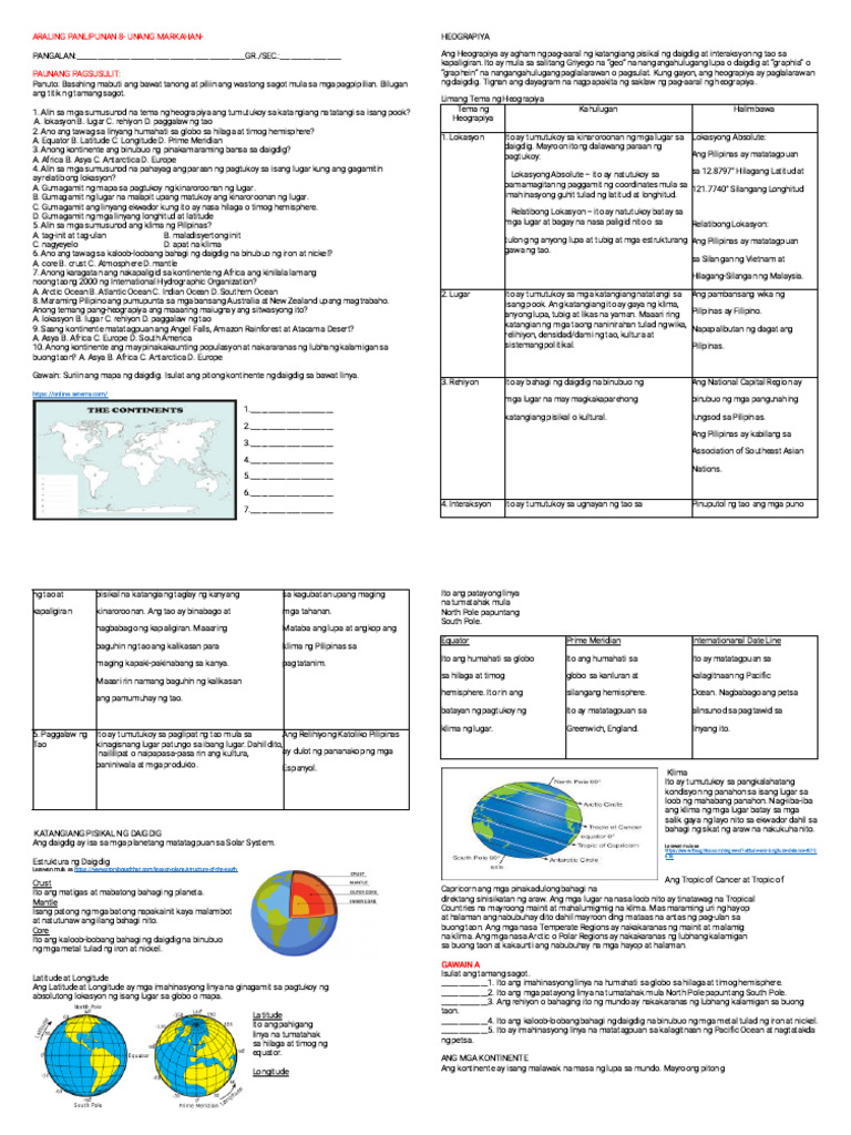 1ST-QUARTER-WORKTEXT | PDF