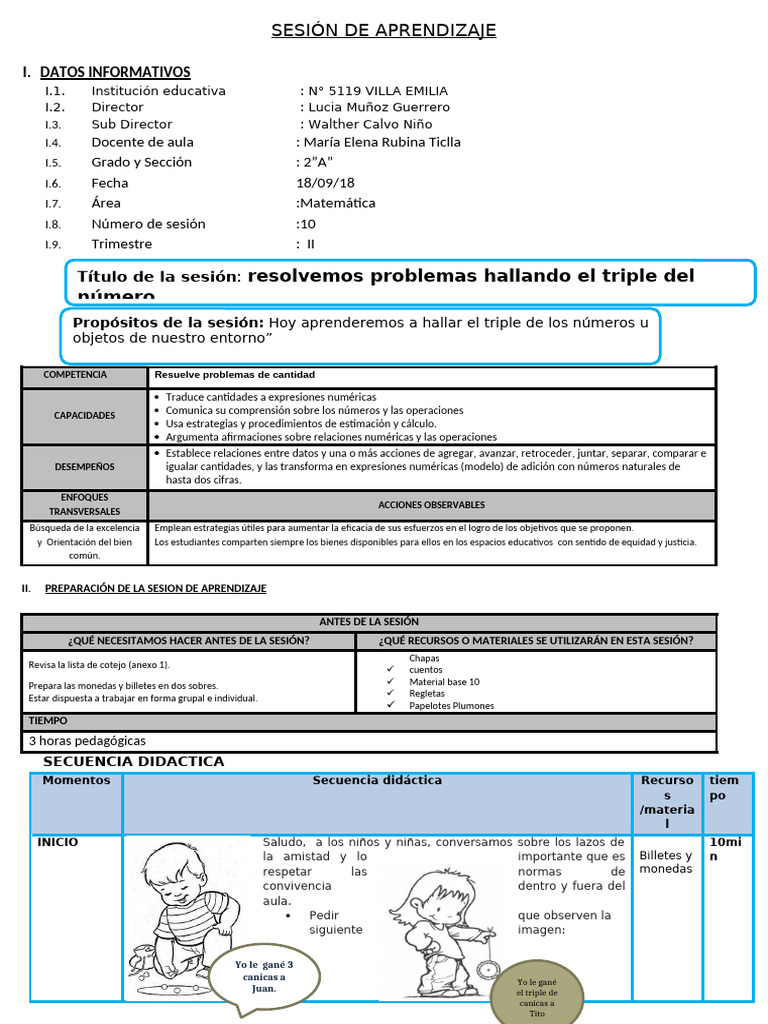sesion de triple | PDF | Aprendizaje | Cognición