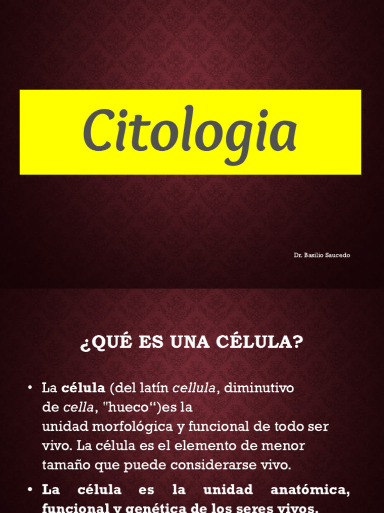 Citologia - Generalidades | PDF | Biología Celular) | Virus