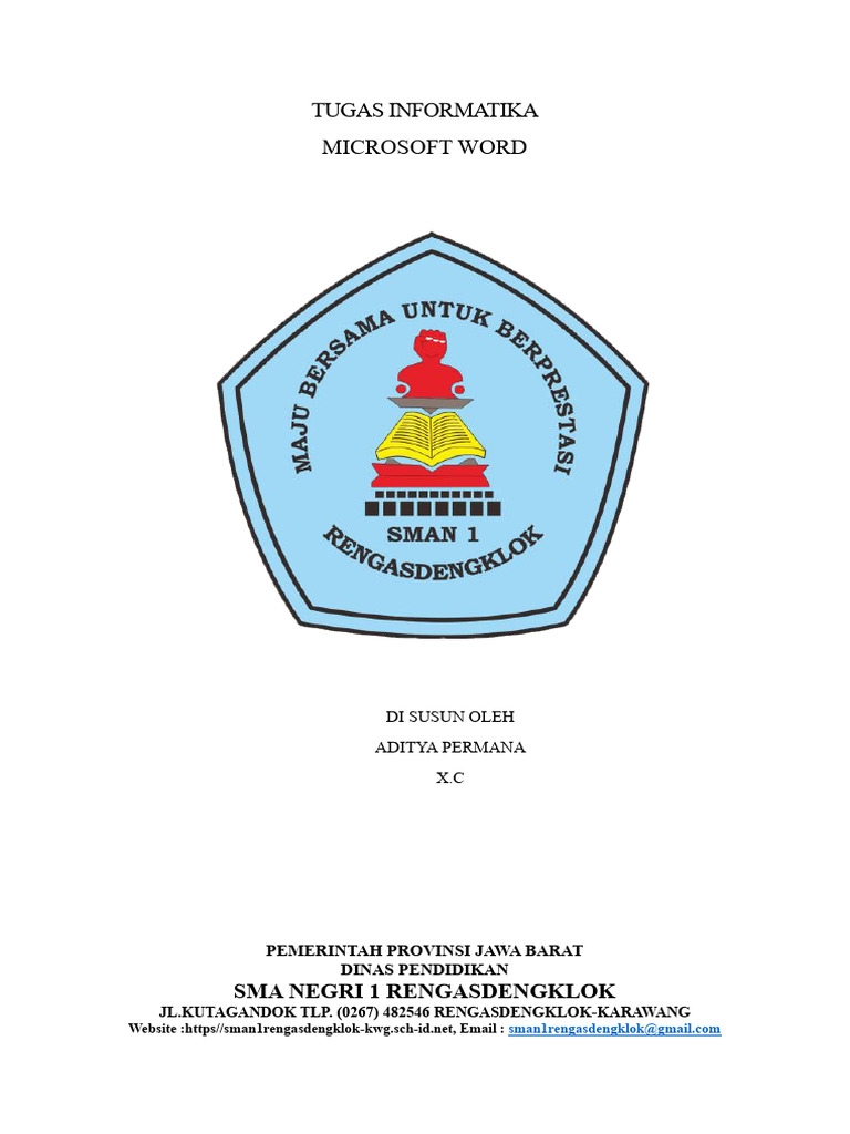 Tugas Informatika - Aditya Permana X C. | PDF