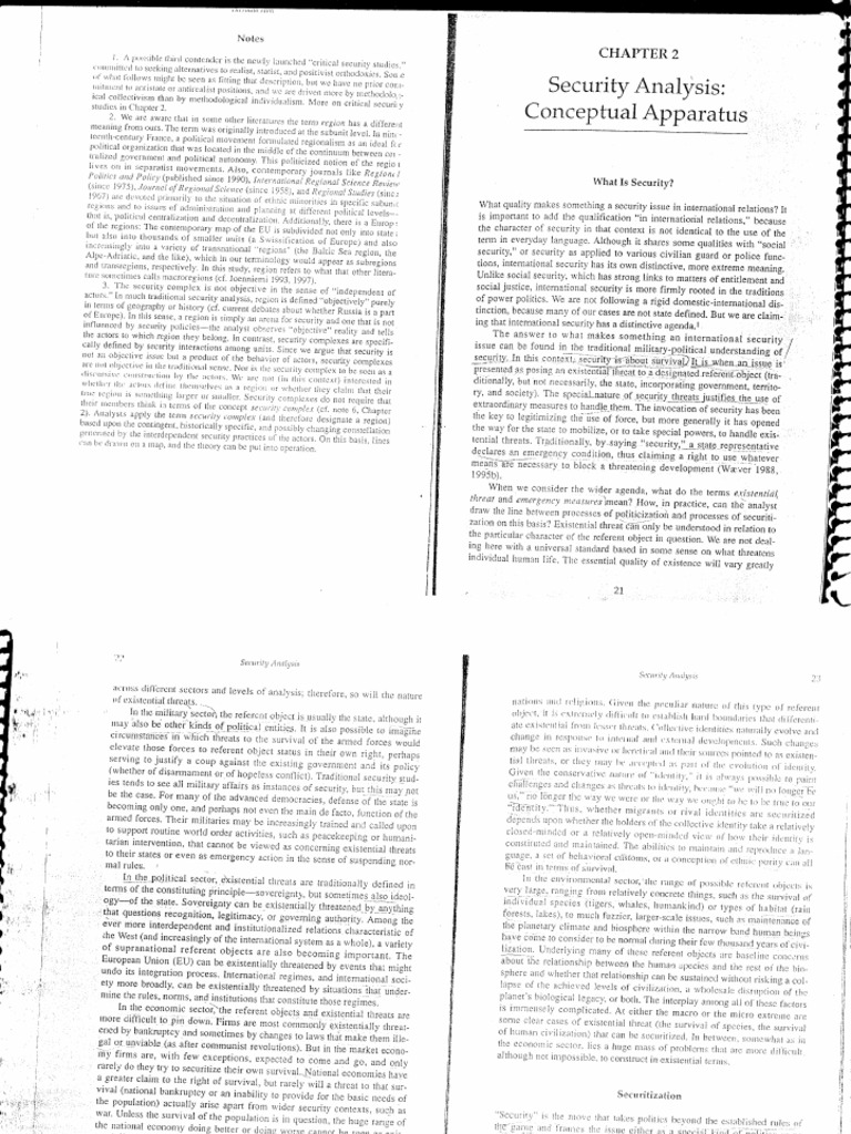 Buzan 1998 Cap2 | PDF