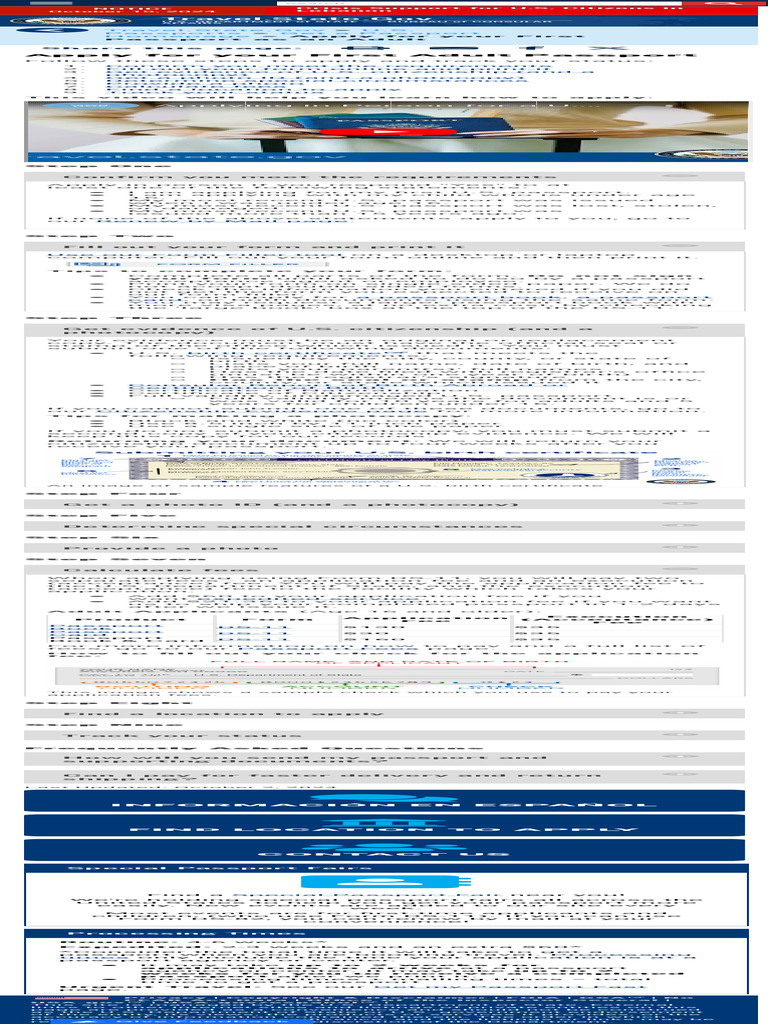 Apply For Your First Passport As An Adult | PDF | Birth Certificate ...