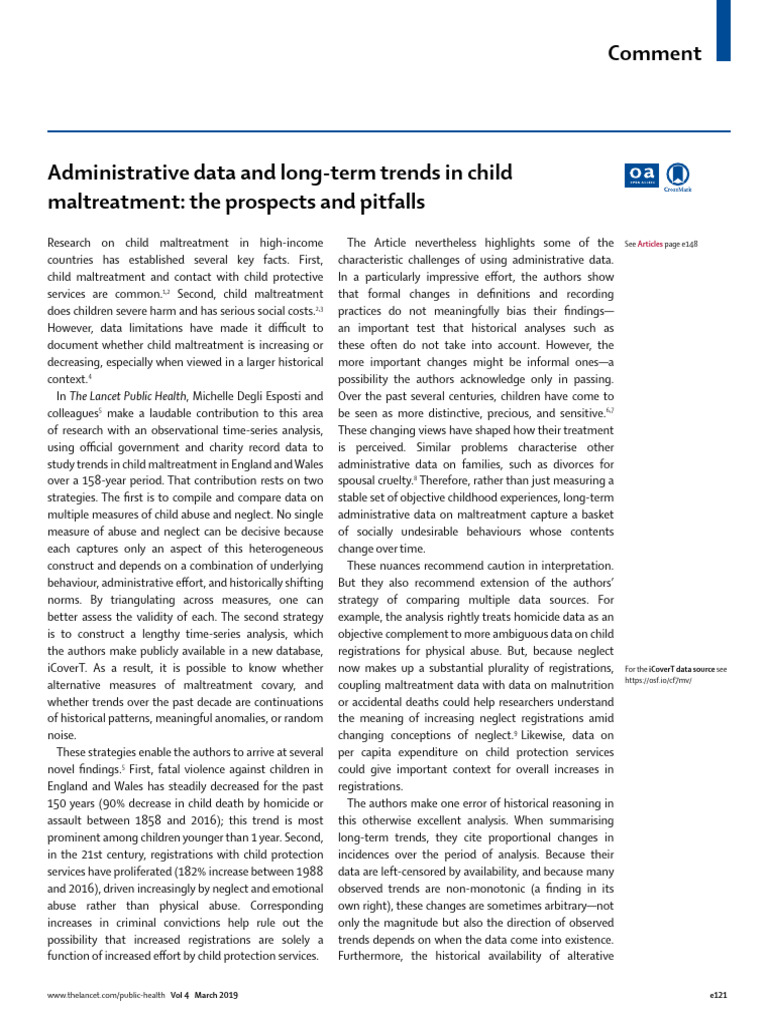 Administrative-data-and-long-term-trends-in-child- | PDF | Child Abuse ... Administrative-data-and-long-term-trends-in-child- | PDF | Child Abuse ...