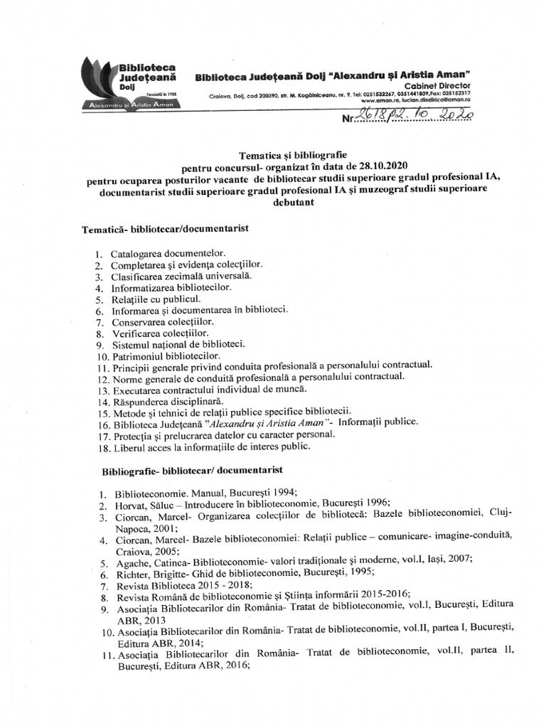 tematica_bibliografie_concurs_2020_1 | PDF