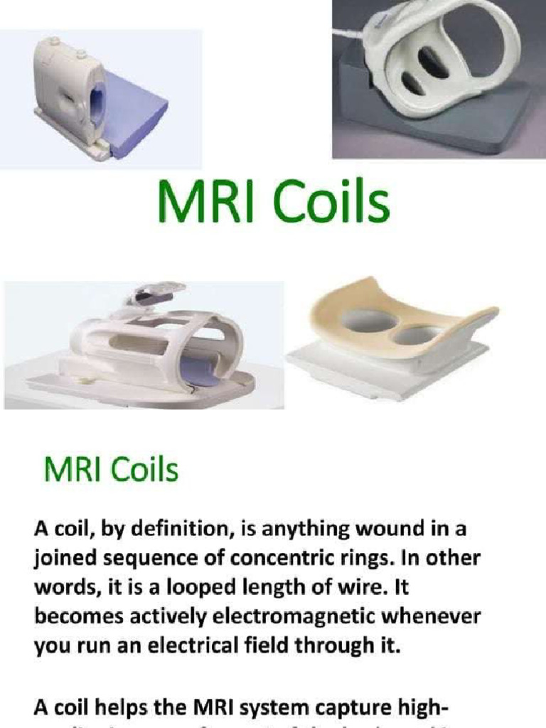 MRI coils 3 | PDF