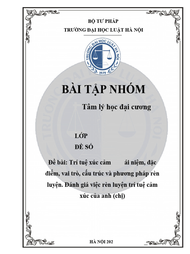 BTN Tâm Lý | PDF
