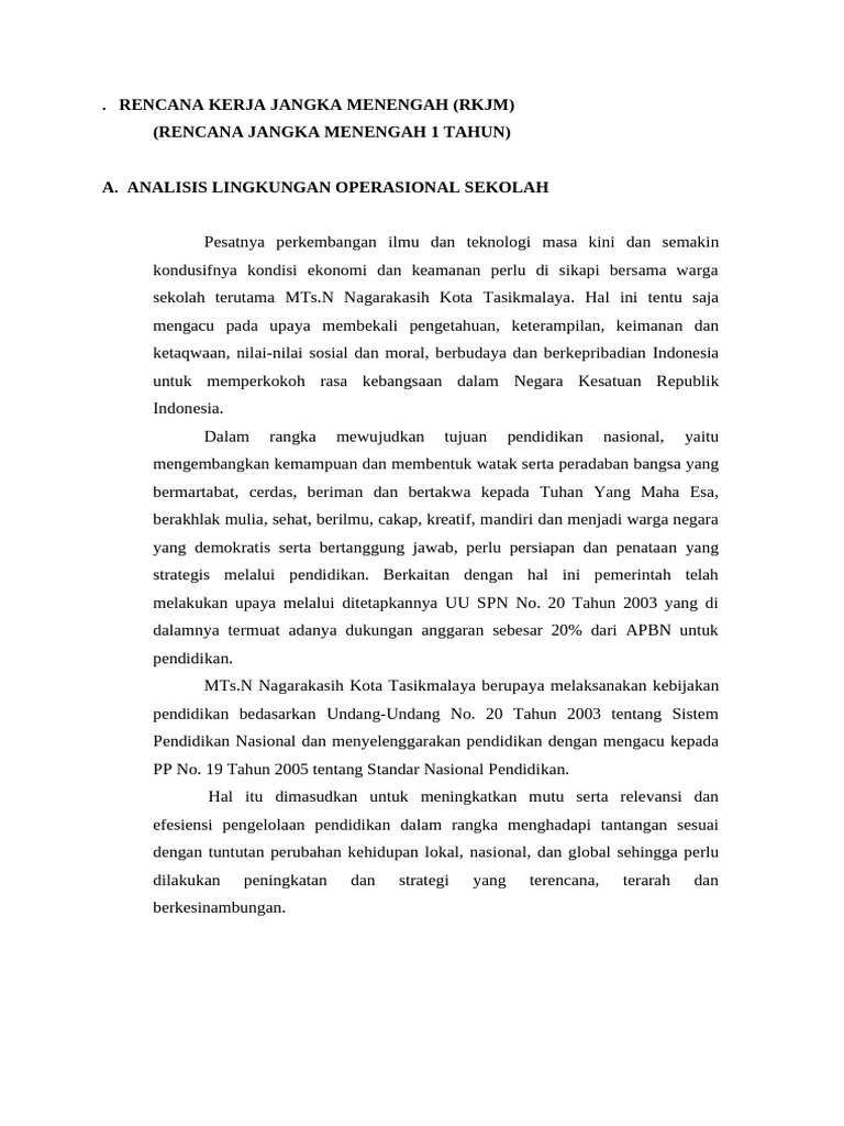 Contoh RKT | PDF