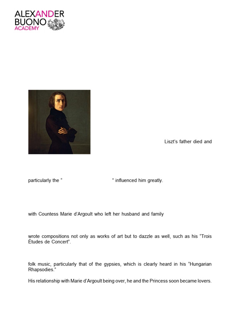 FRANZ+LISZT,+COMPOSER | PDF