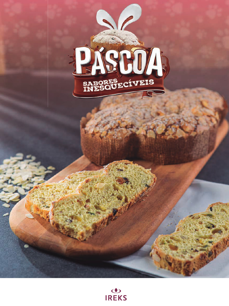 IREKS Receituario Pascoa 2024 | PDF | Pães | Chocolate